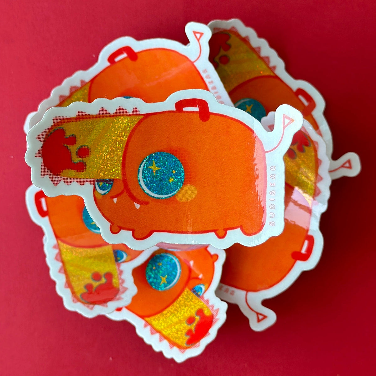 PO-CHI-TA Vinyl Holo Sticker | SudiBear