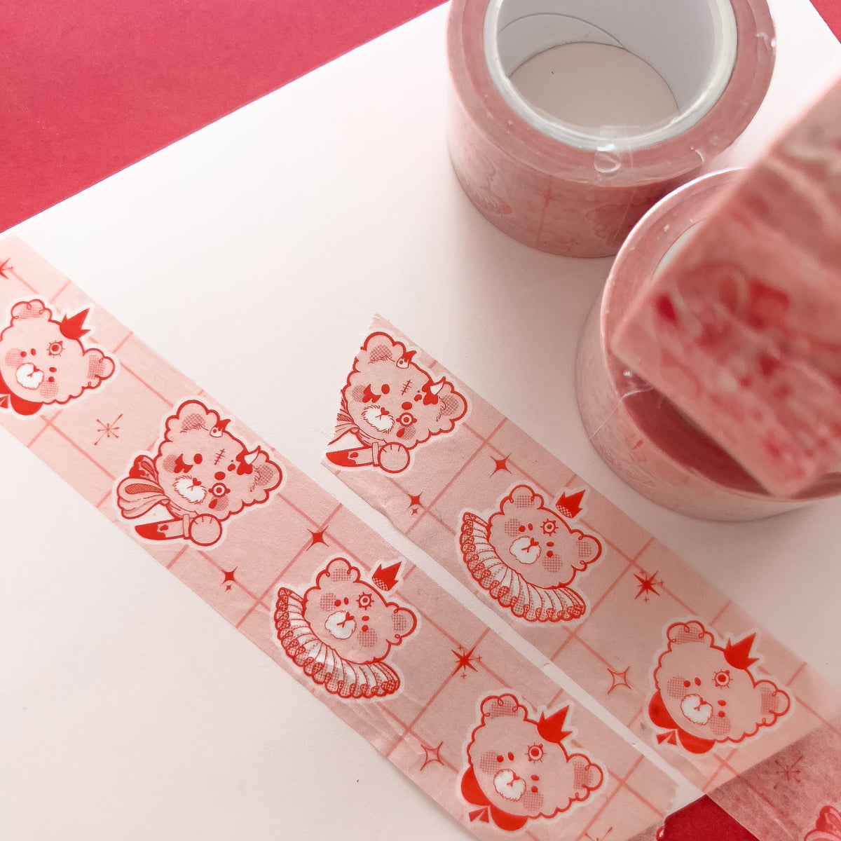 Stabby Bear Washi Tape | SudiBear
